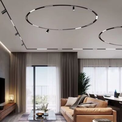 Circular track light - Prillumen Lighting Company